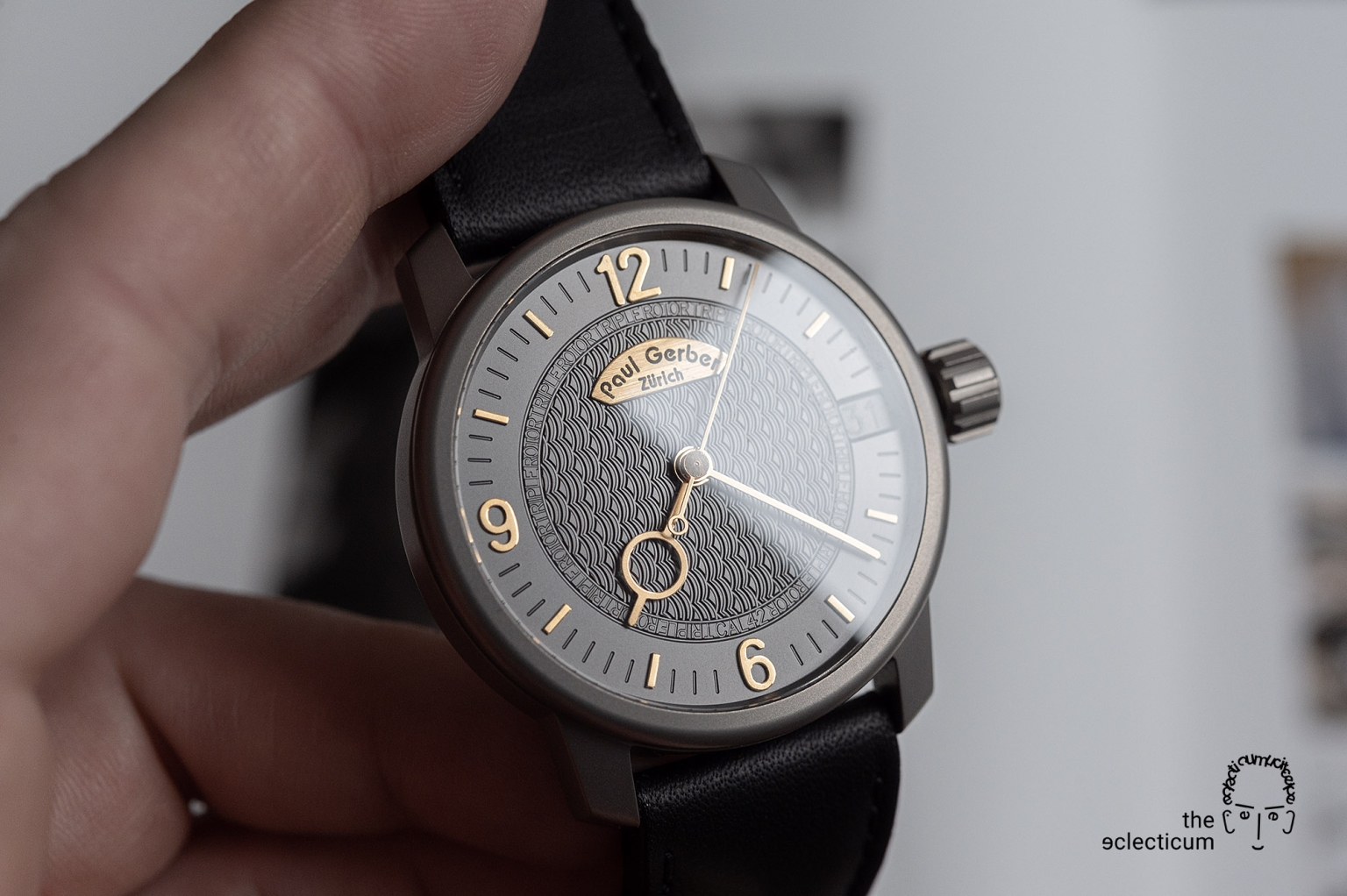 Gold Dust: Paul Gerber’s new Ref. 420 Triple Rotor ‘Guilloché ...